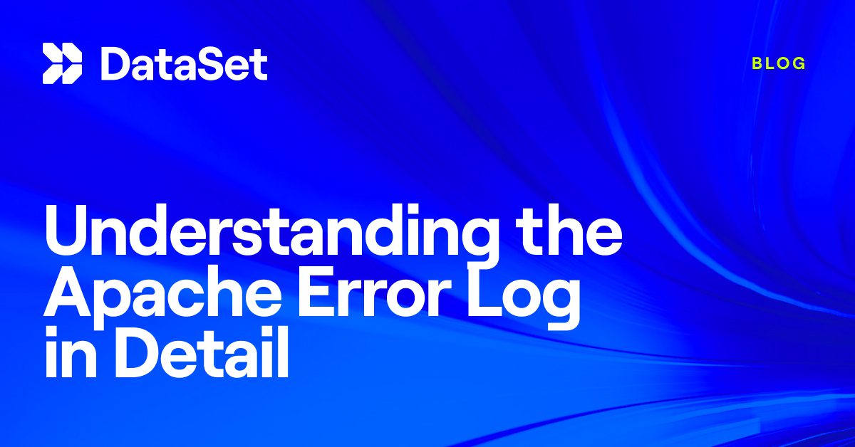 Understanding The Apache Error Log In Detail DataSet