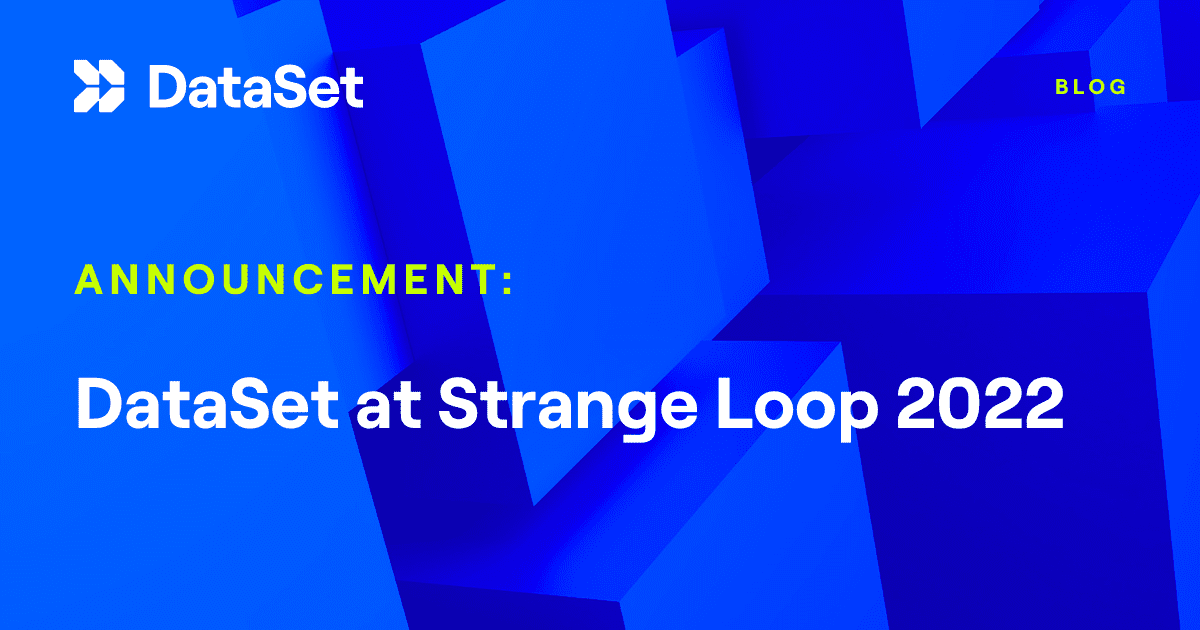 DataSet at Strange Loop 2022 - Dataset
